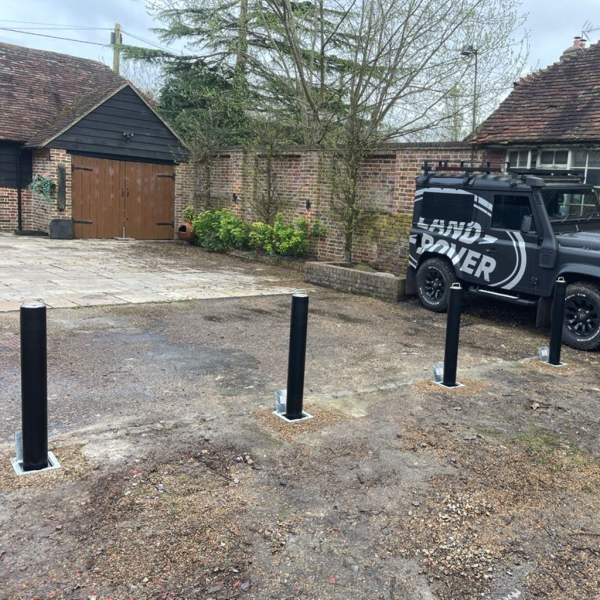 Security Posts For Driveways | High Security Bollards | UK #1 Installers