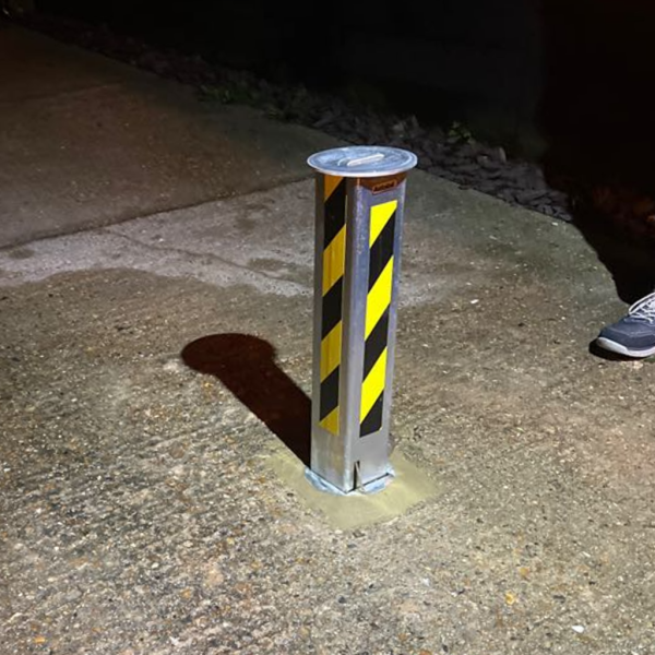 Telescopic Anti Ram Raid Post | Get A Quote | Bollard Security
