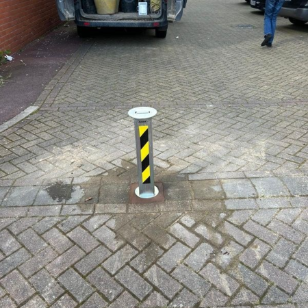 Telescopic Anti Ram Raid Post | Get A Quote | Bollard Security