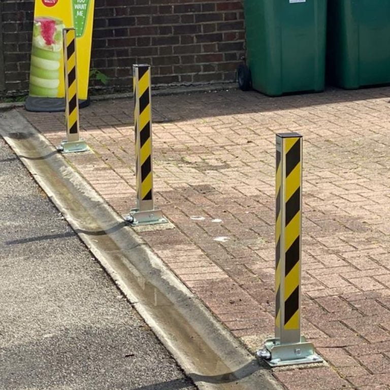 Folding Parking Posts | Fold Down Bollards | UK's #1 Installers
