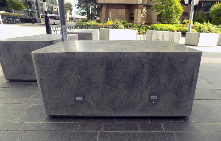 Surface Mounted Crash Block - Crash Tested to stop a 7500kg vehicle ...